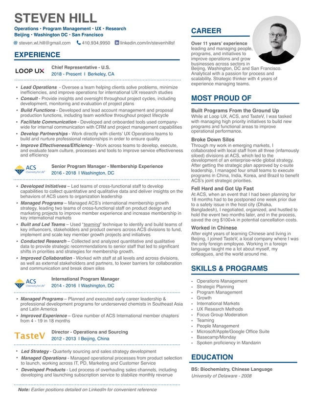 Steven Hill Resume 2019 | PDF