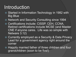 Steven Keil - BYODAWSCYW (Bring Your Own Device And Whatever Security ...