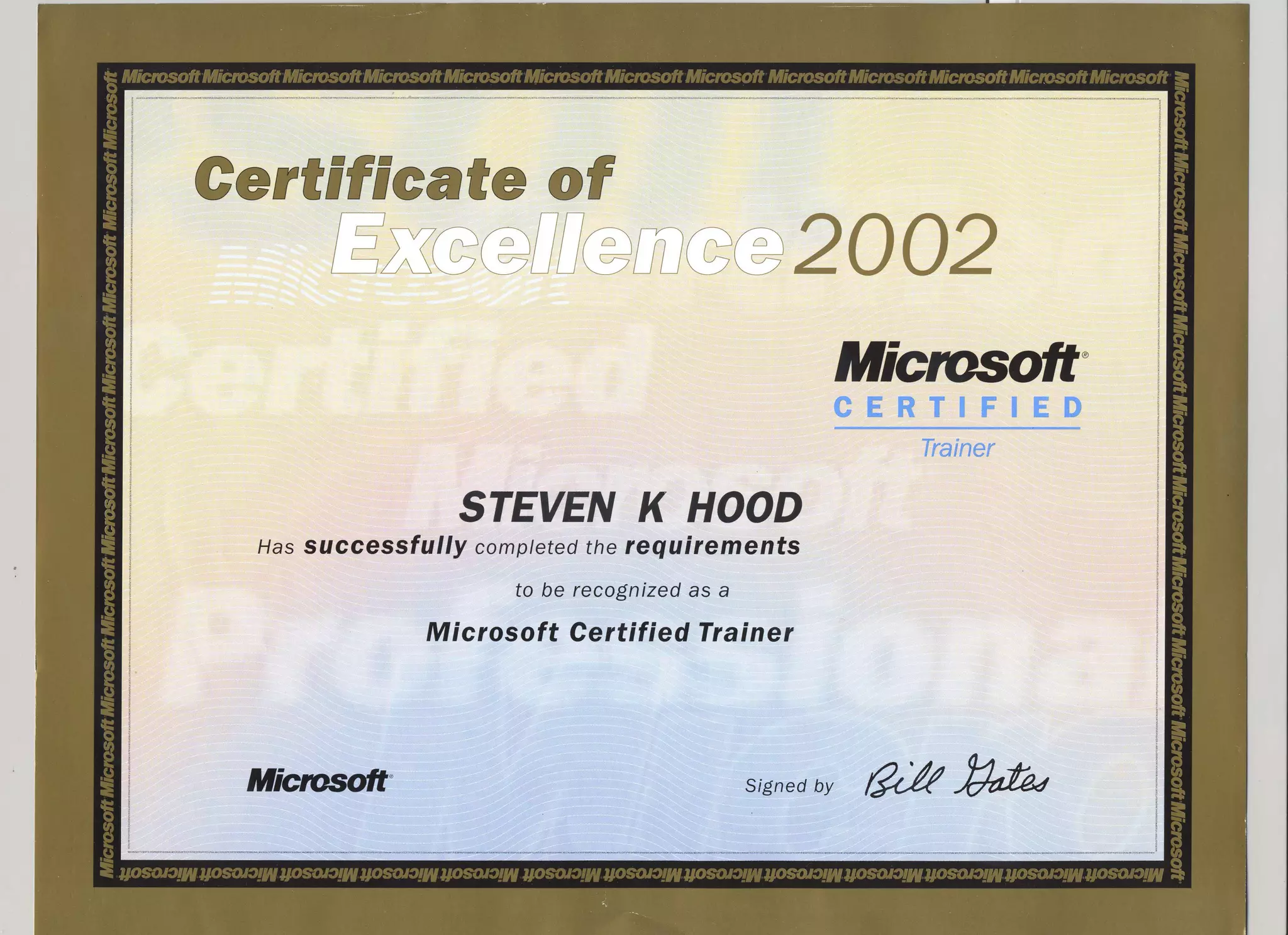 Steven kirk hood microsoft certified trainer mct | PDF