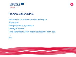 Overview of the FRAMES project & concept of multi-layer safety approach ...
