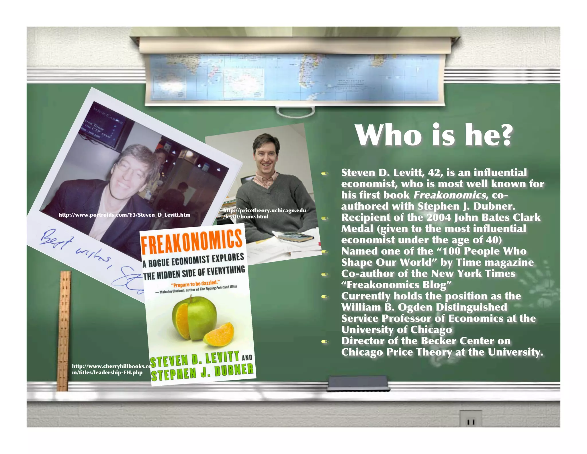 Steven Levitt Presentation | PDF
