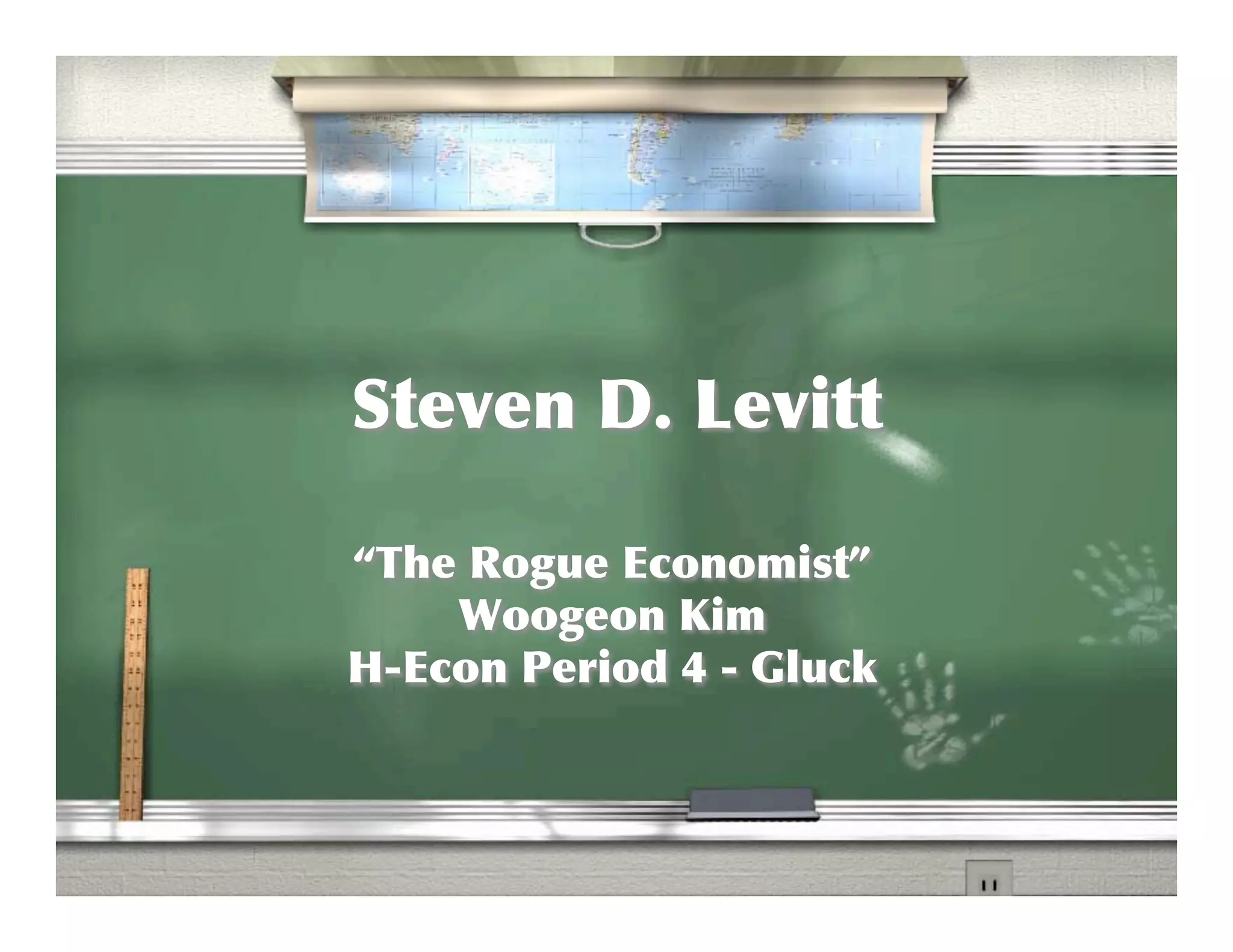 Steven Levitt Presentation | PPT