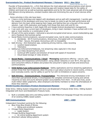 Steven Meister GDPR and Regulatory Compliance and Big Data Excelerator Professional Resume ...