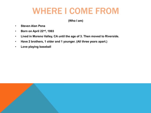 Steven pena | PPTX | Sports