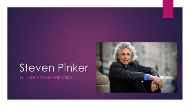 Steven pinker | PPTX