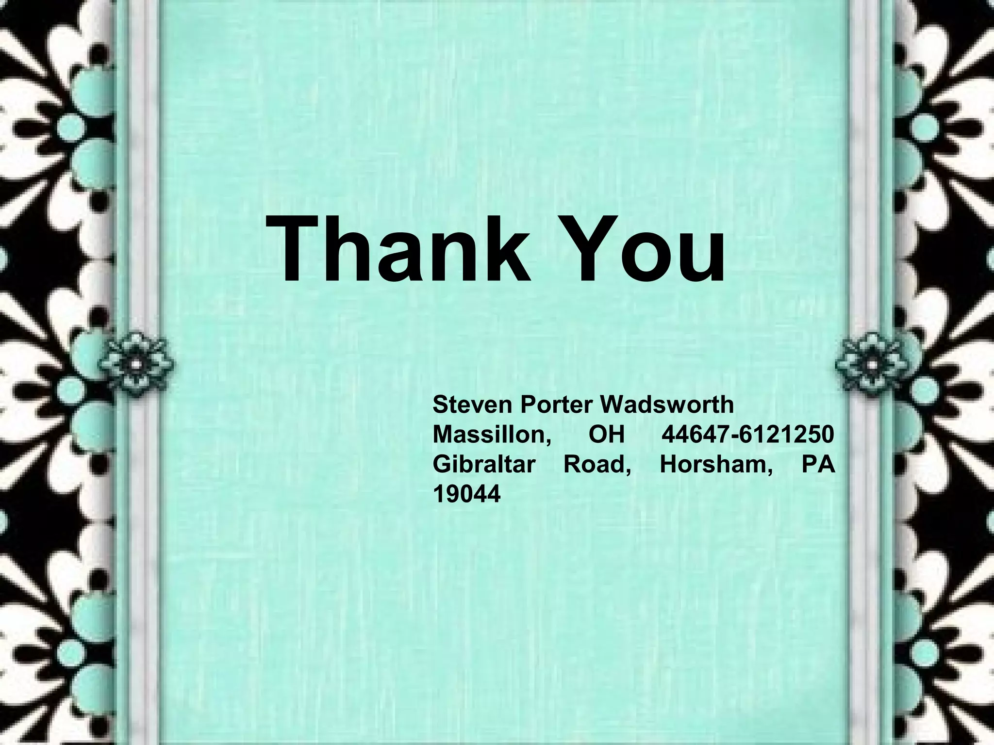 Steven porter wadsworth | Great History of Aeropostale | PPT