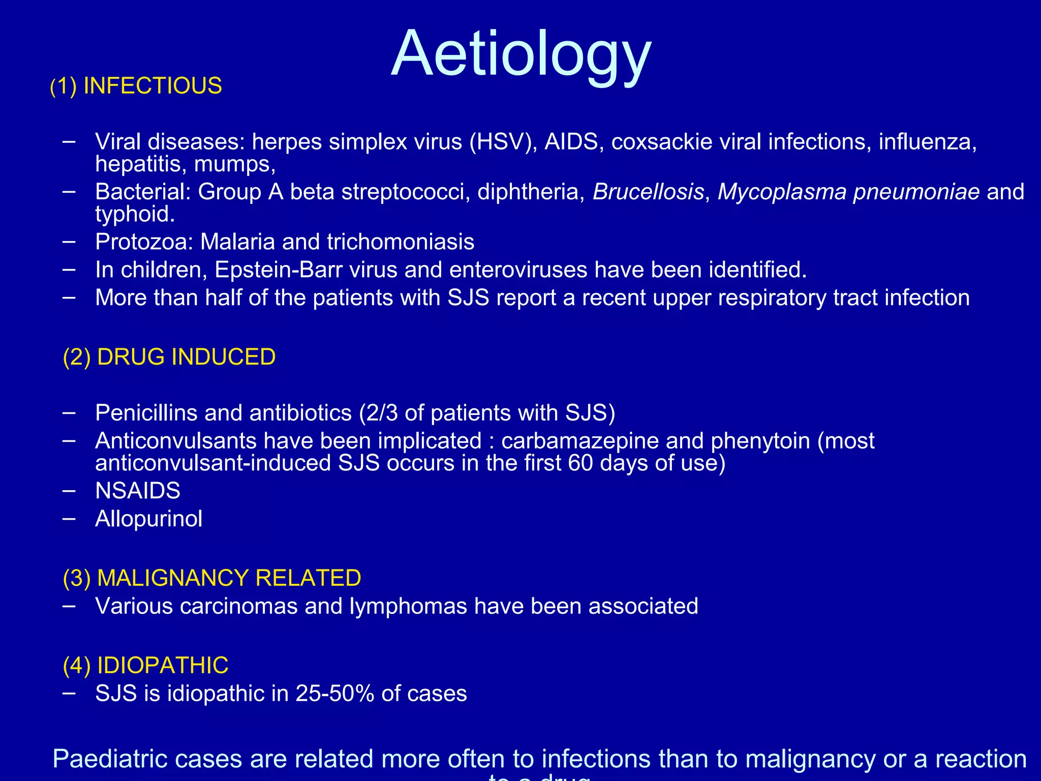Stevens Johnson Syndrome | PPT