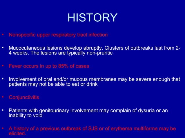 Stevens Johnson Syndrome | PPT | Lung and Respiratory Health | Diseases ...