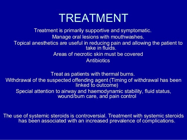 Stevensjohnson Syndrome Symptoms Causes Treatments