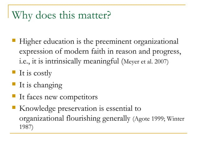 Stevens preserving knowledge | PPT | Education