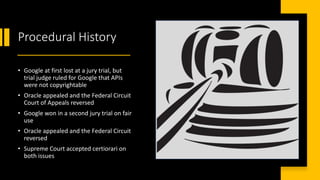 Google v. Oracle | PPTX | Programming Languages | Computing