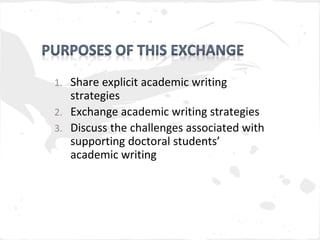 The Choppy Waters of Academic Writing for Education Doctoral Students ...