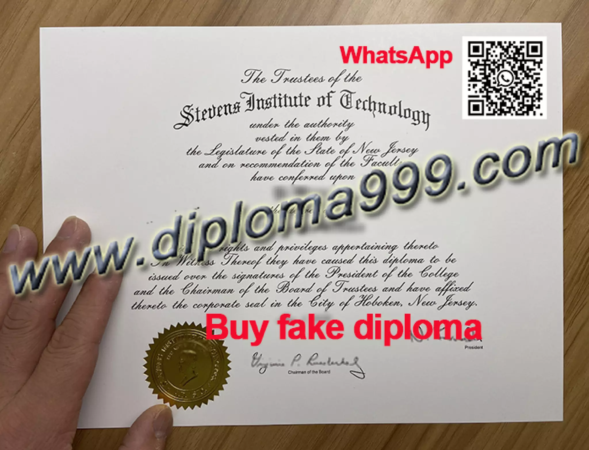 Stevens Institute of Technology diploma | PDF