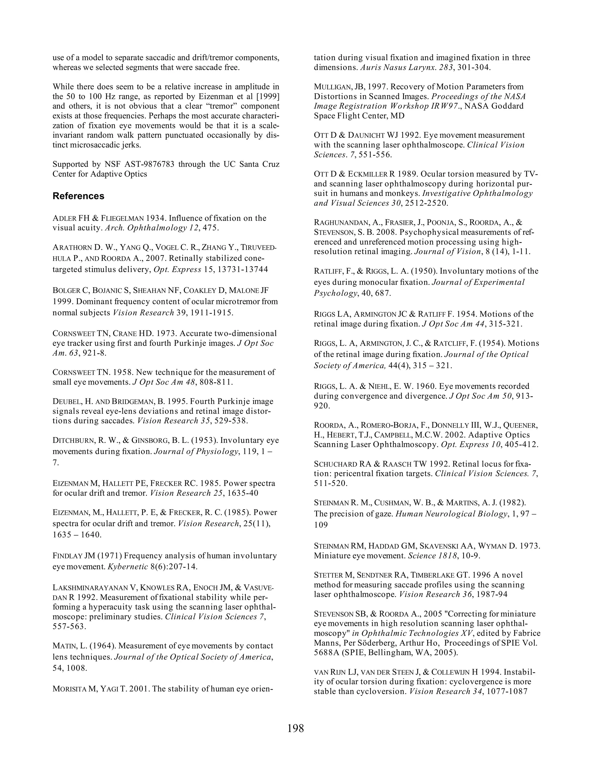 Stevenson Eye Tracking With The Adaptive Optics Scanning Laser ...
