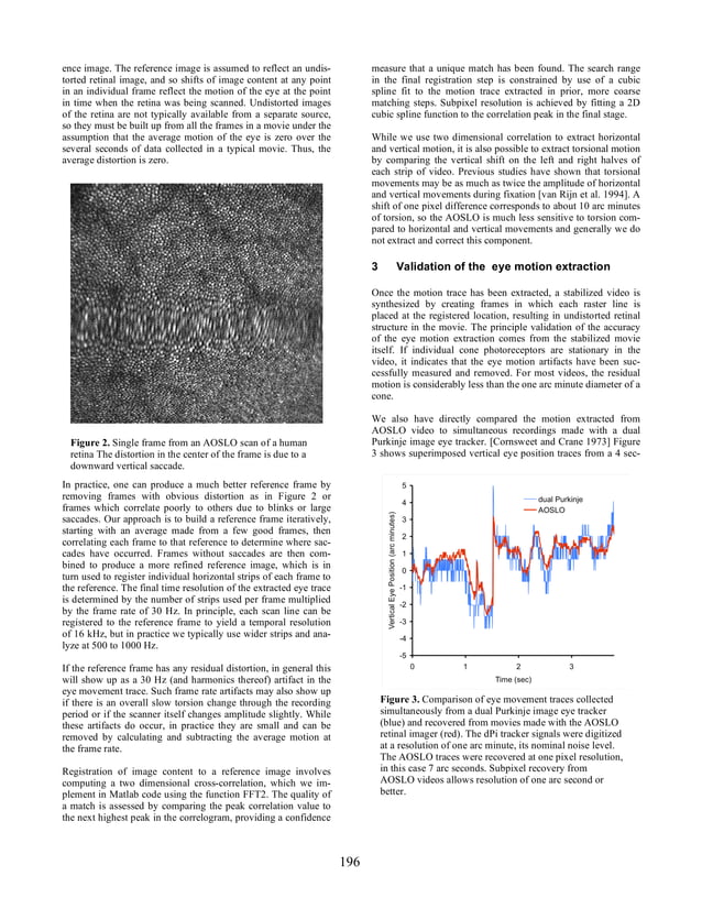 Stevenson Eye Tracking With The Adaptive Optics Scanning Laser Ophthalmoscope | PDF | Cameras ...