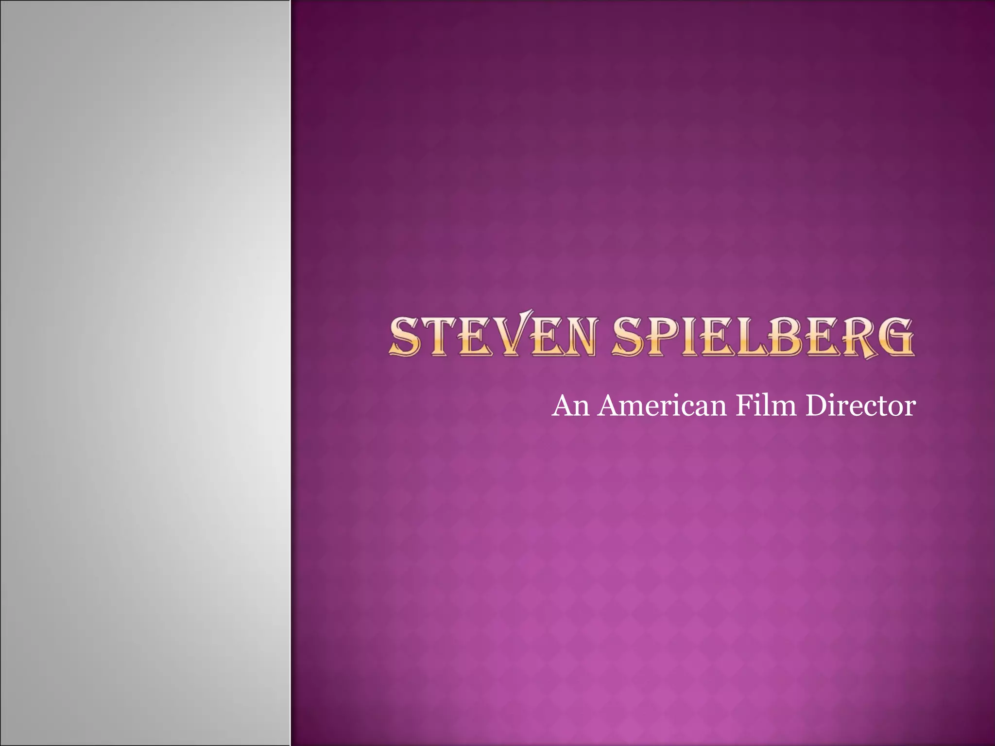 Steven spielberg | PPT