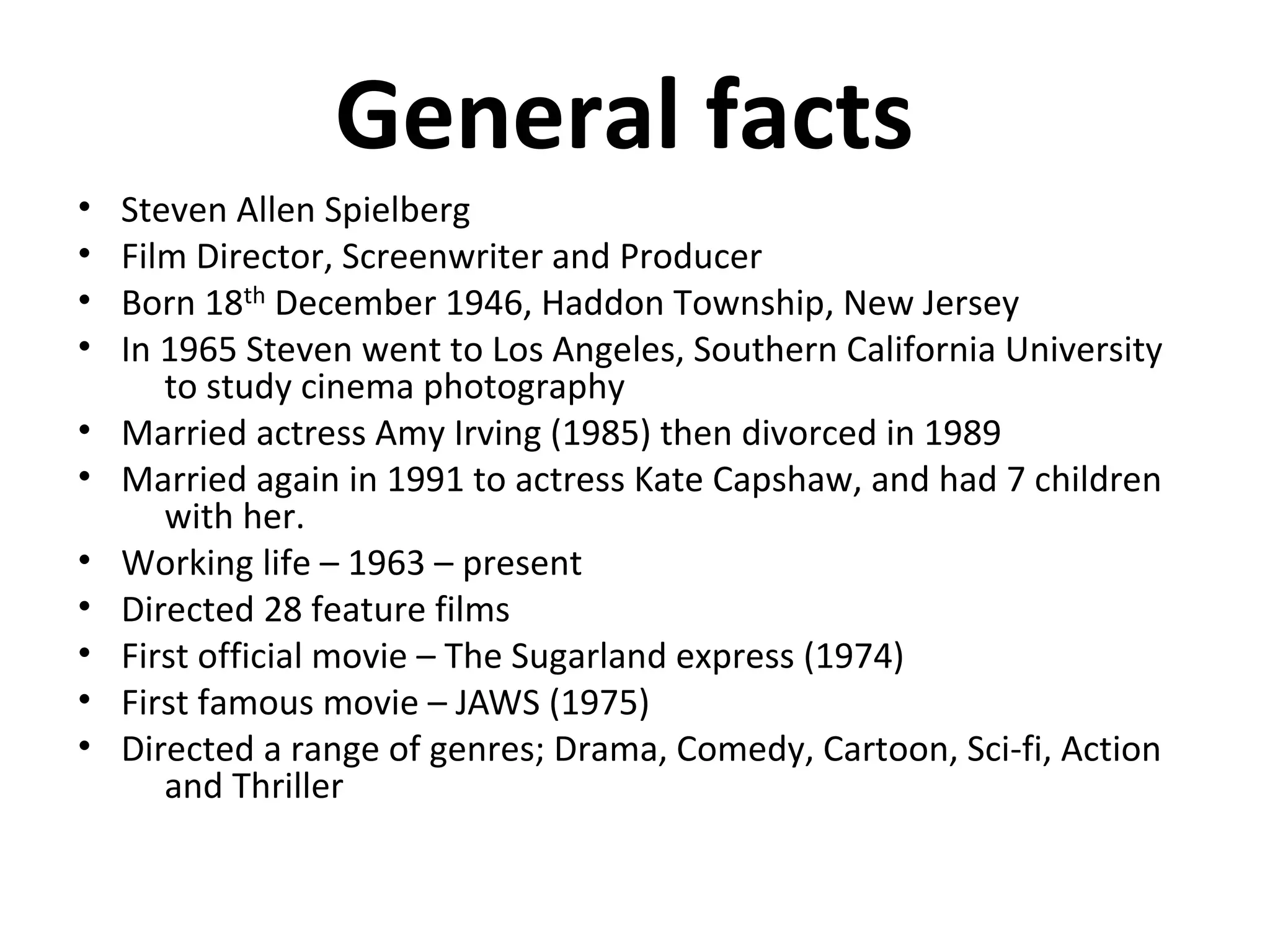 Steven Spielberg | PPT
