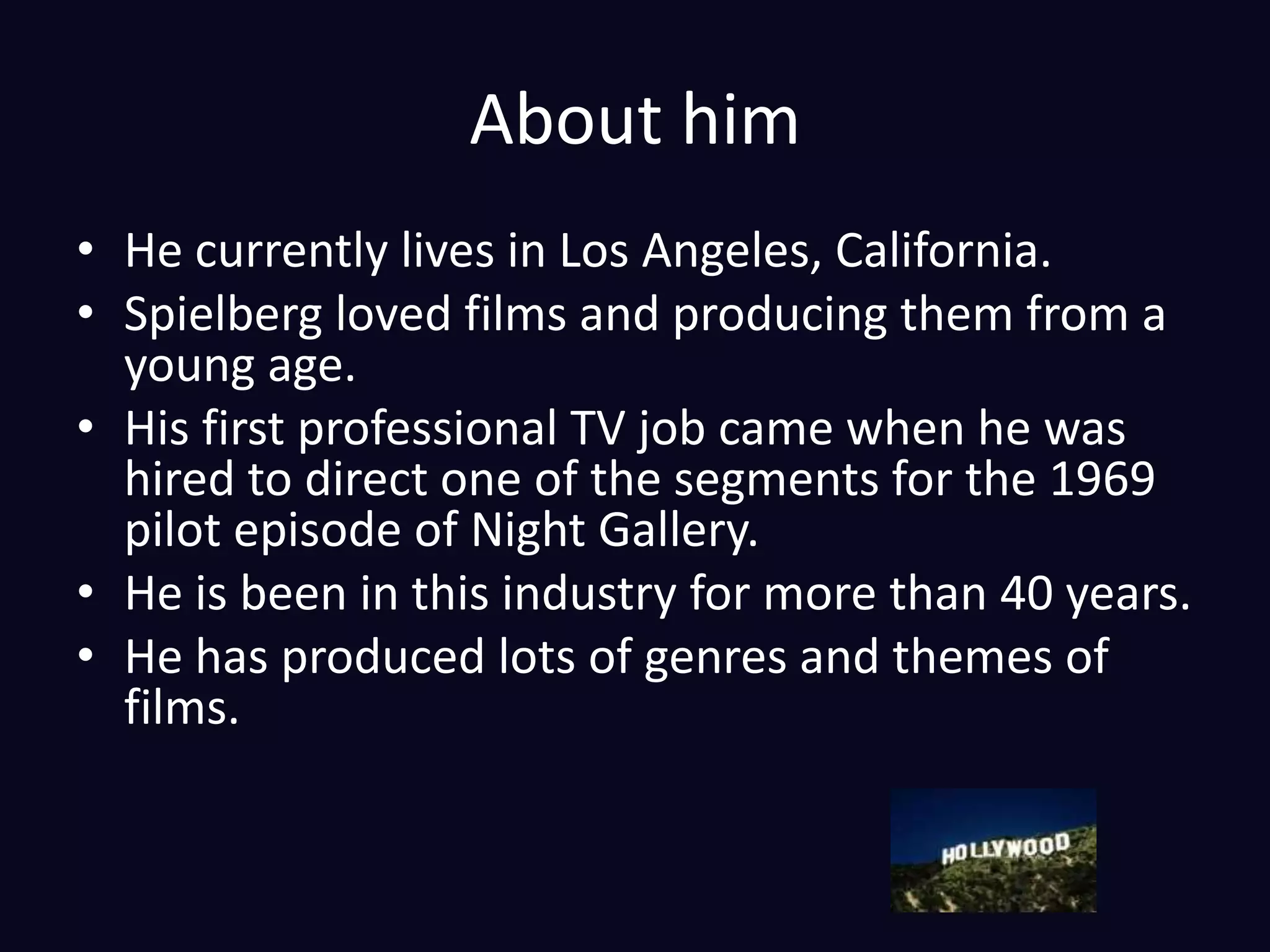 Steven spielberg | PPTX