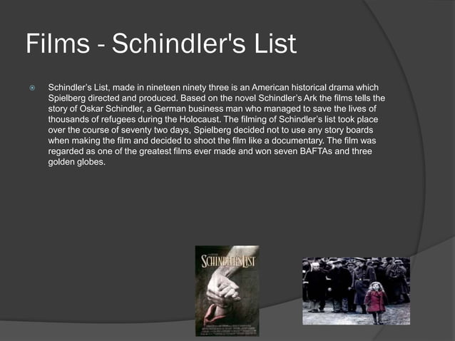 Steven spielberg - Case Study | PPTX