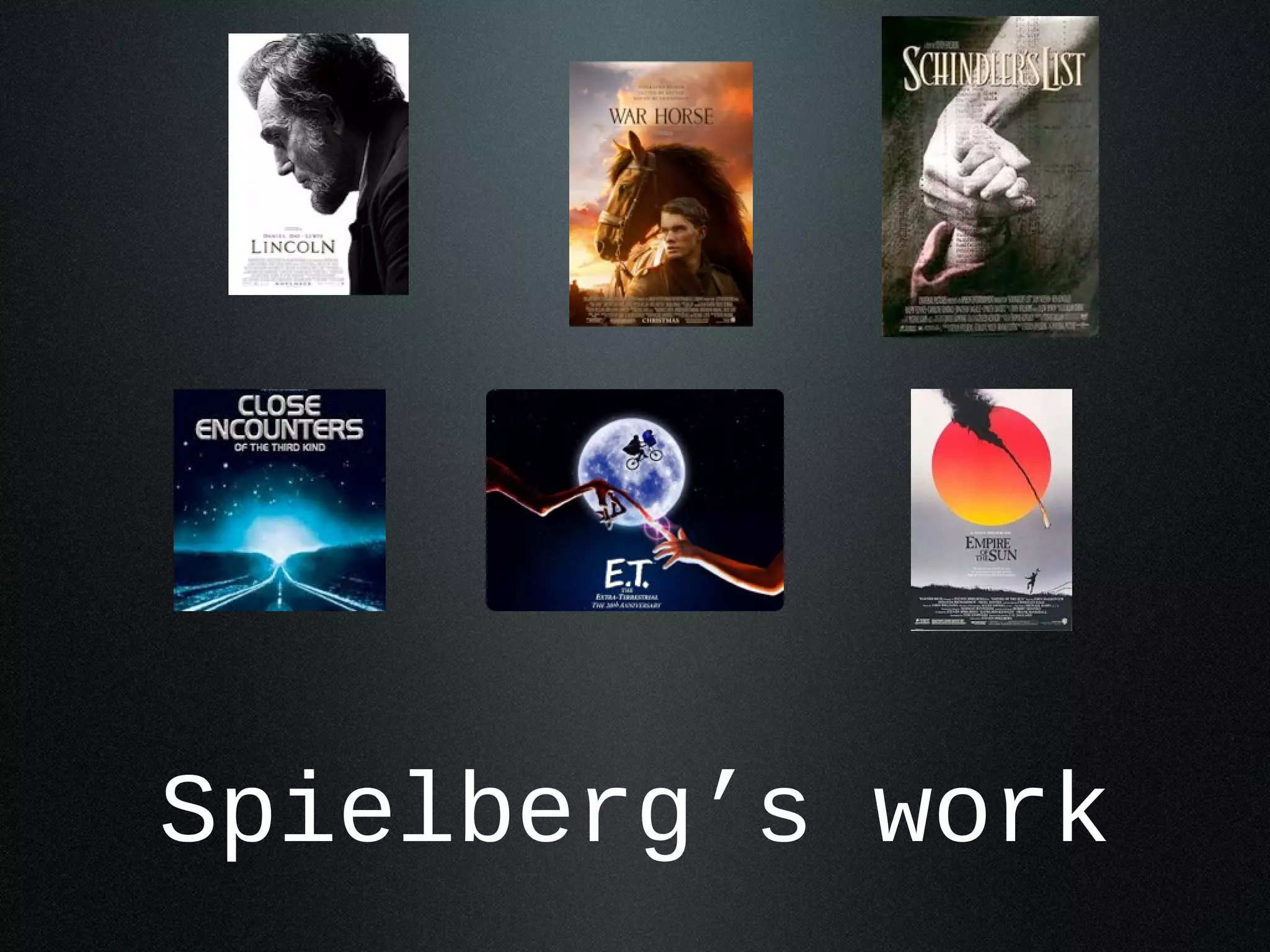 Steven spielberg presentation word | PPT