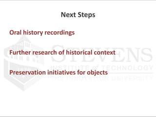 Stevens presentation | PPTX