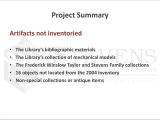 Stevens presentation | PPTX