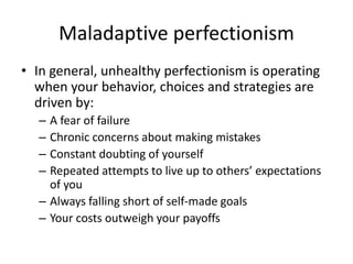 Steven Tsao - Perfectionism and Eating Disorder: Personal and ...