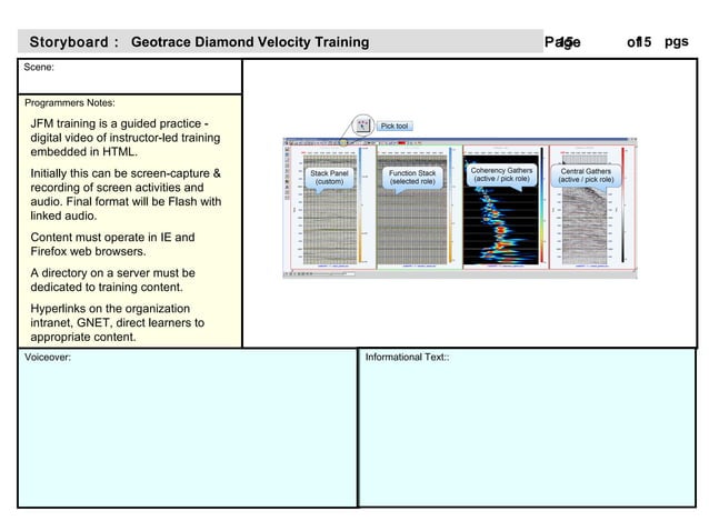 Training Storyboard | PPT
