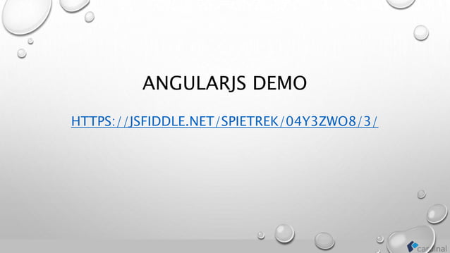 Building SharePoint Single Page Applications Using AngularJS | PPT