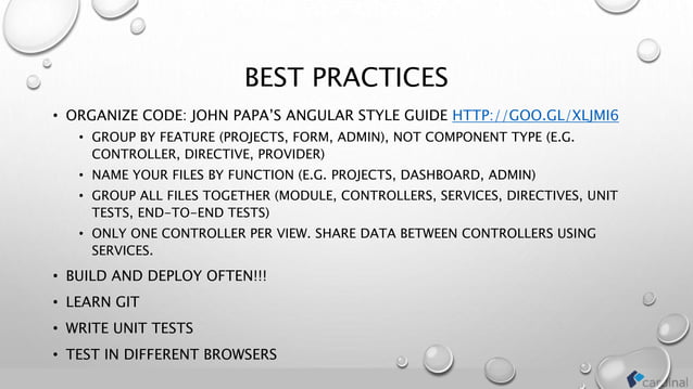 Building SharePoint Single Page Applications Using AngularJS | PPT