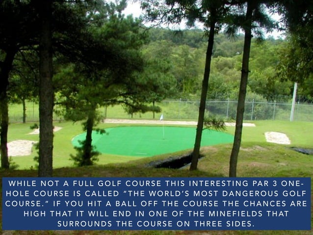 Steve Rice: 5 of the Most Unique Golf Courses in the World | PDF | Golf ...