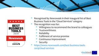 CloudStack news | PPTX