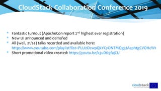 CloudStack news | PPTX