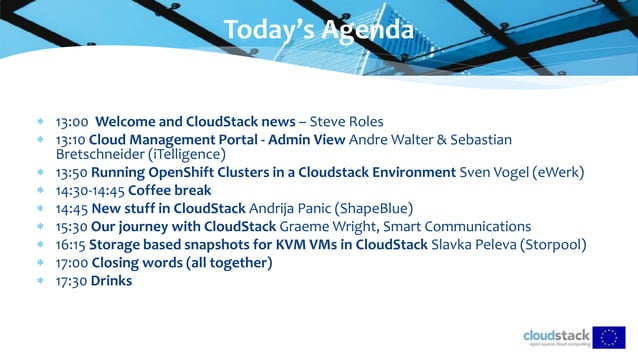 CloudStack news | PPT