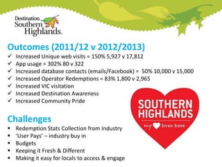 Steve Rosa Destination Southern Highlands | PPT