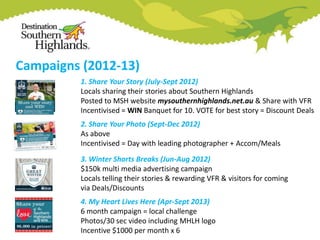 Steve Rosa Destination Southern Highlands | PPT