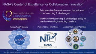 Opening Up Innovation at NASA (NASA's Open Innovation Toolkit and ...