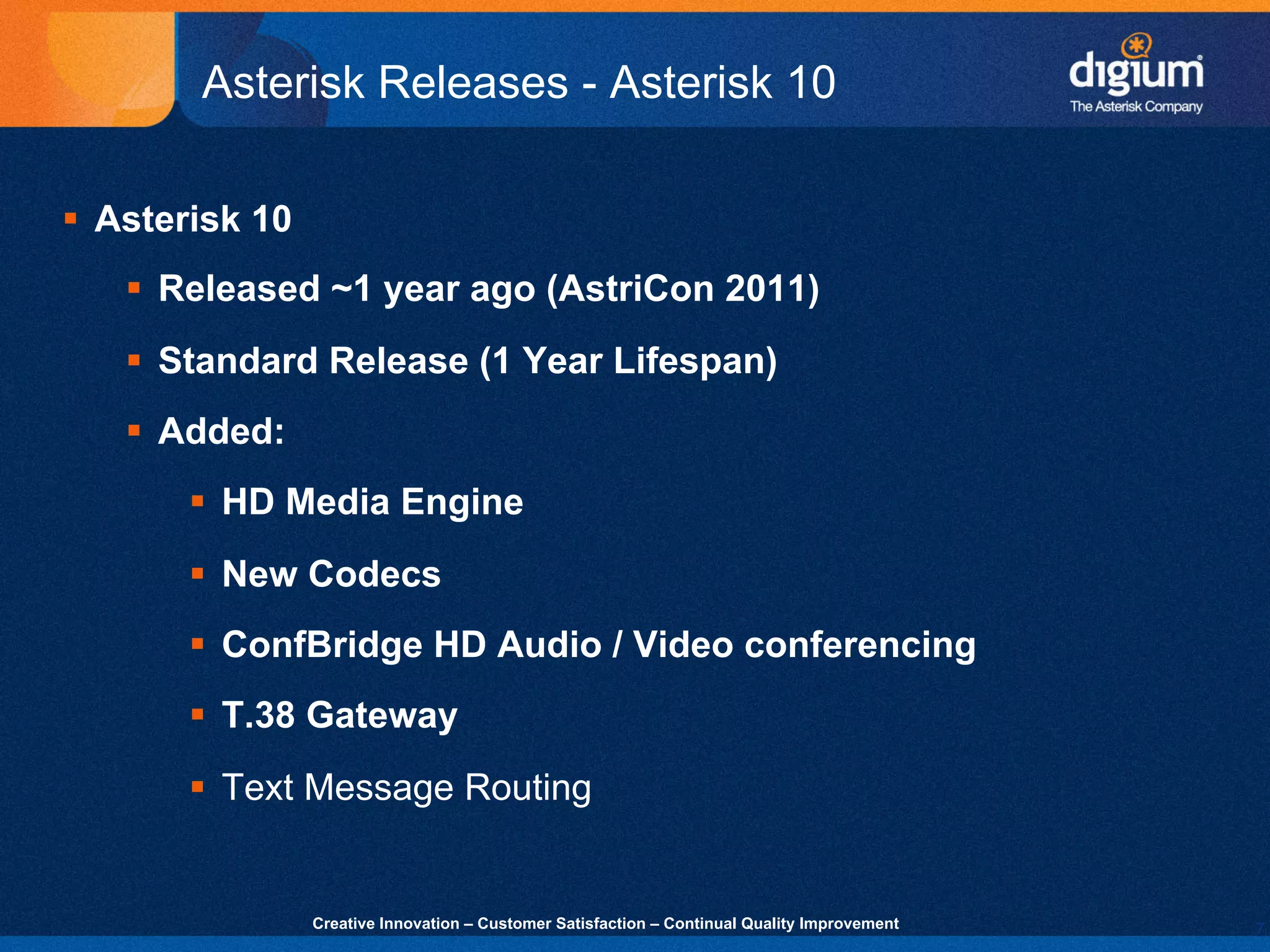 Asterisk Update | PDF