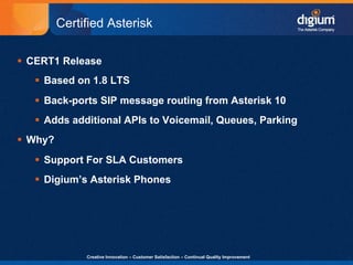 Asterisk Update | PDF