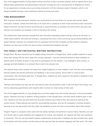 Promoting Strong Writing Skills With Digital Instruction | PDF