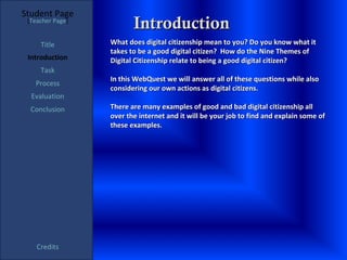Digital Citizenship Education | PPT