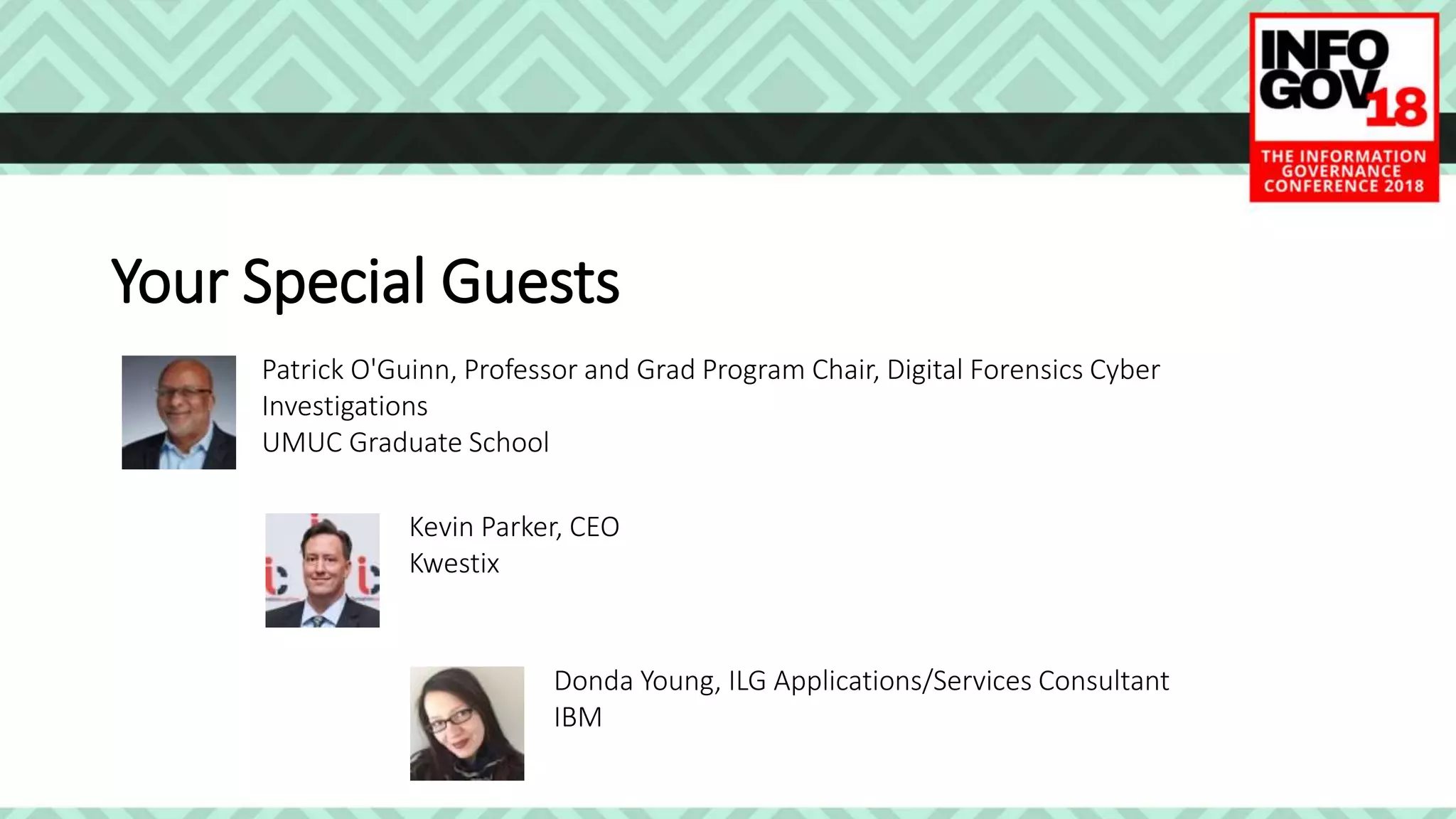 Steve Weissman, Patrick O'Guinn, Kevin Parker, Donda Young - Planning ...