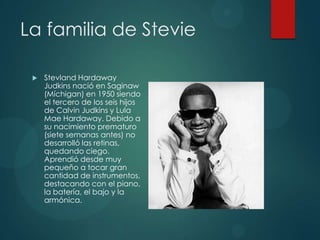 Stevie wonder | PPTX
