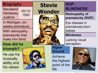 Stevie Wonder | PPTX