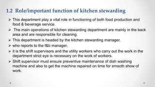 Steward 4th sem | PPTX