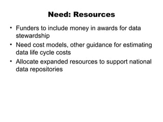 Stewarding Big Data | PPT