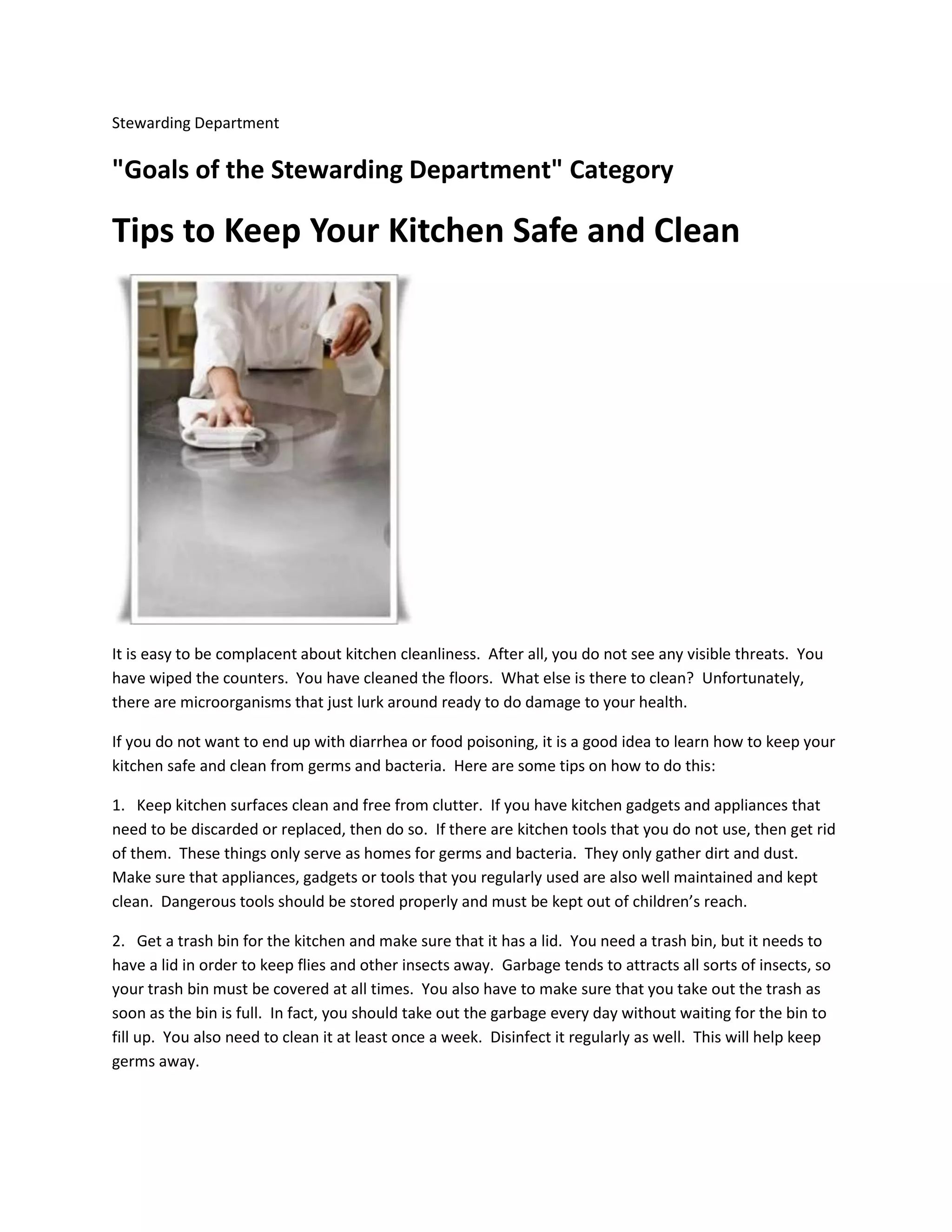 Stewarding Department (1) | DOCX