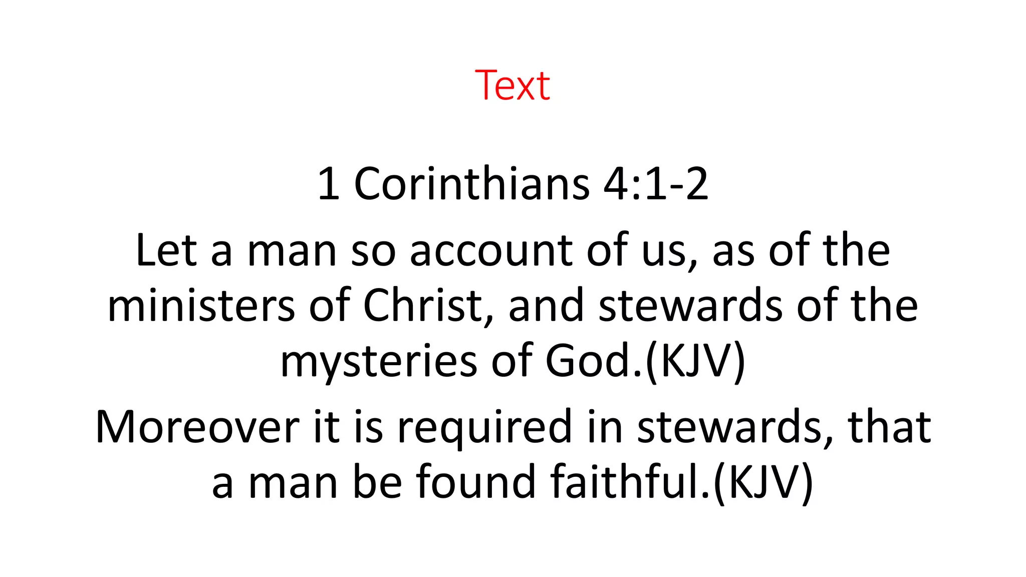 STEWARDSHIP | PPTX