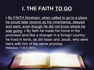 Stewardship Is A Matter of Faith | PPT