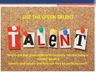Stewardship in God's Kingdom | PPTX